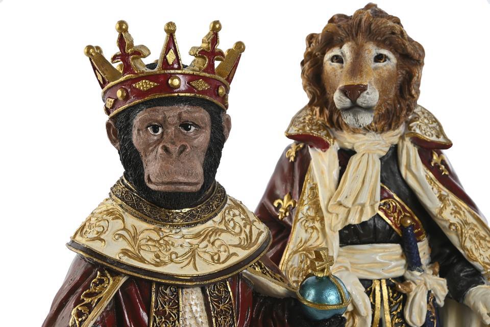 FIGURA RESINA REY MONO O LEON - Heracles